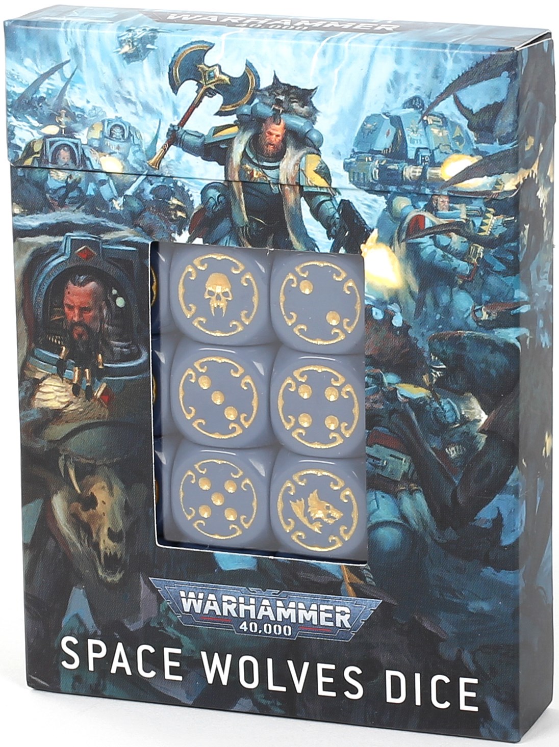 Warhammer: 40K - Space Wolves Dice Set (20-pack) - Warhammer Game ...