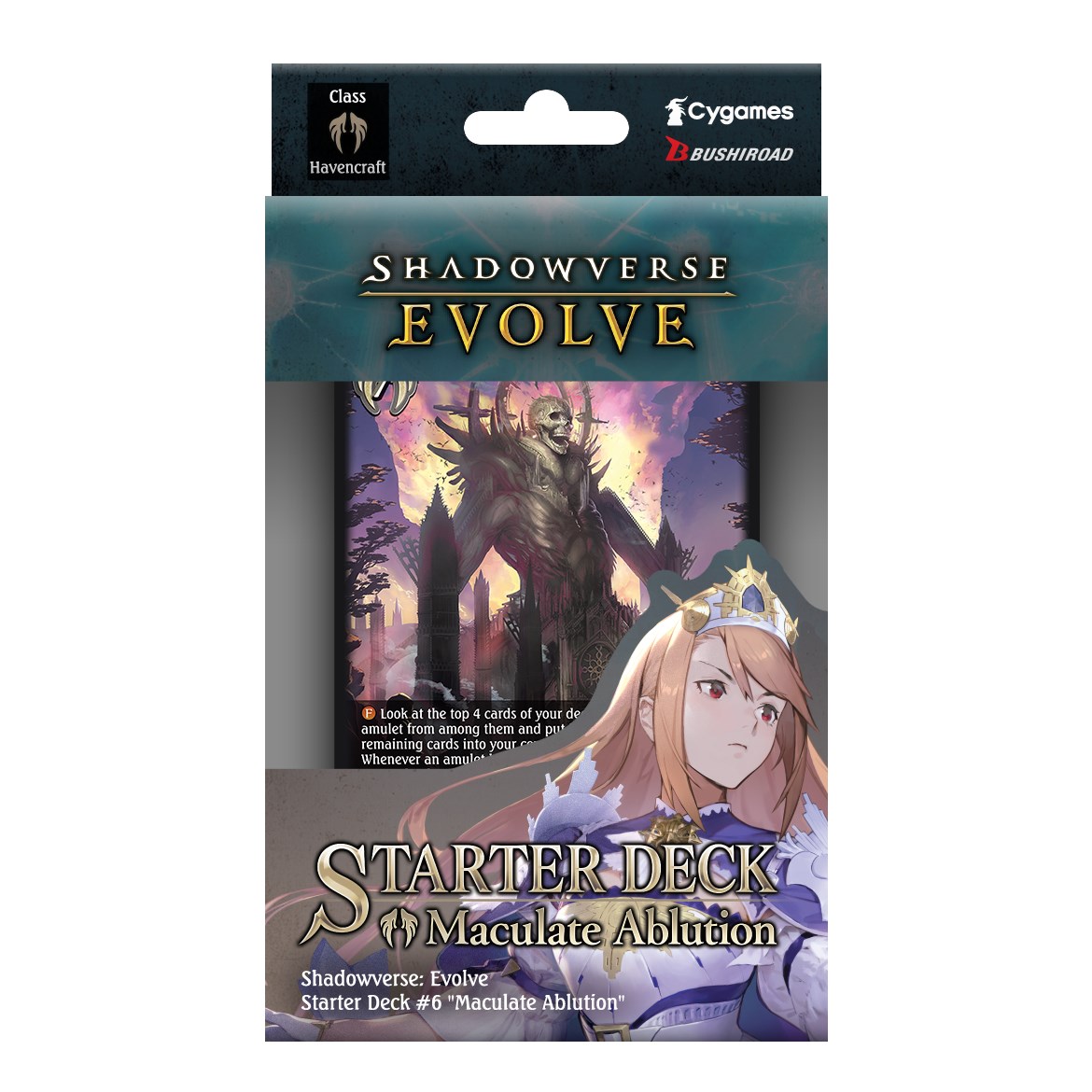 Starter Deck: Maculate Ablution - SD06: Maculate Ablution - Shadowverse: Evolve
