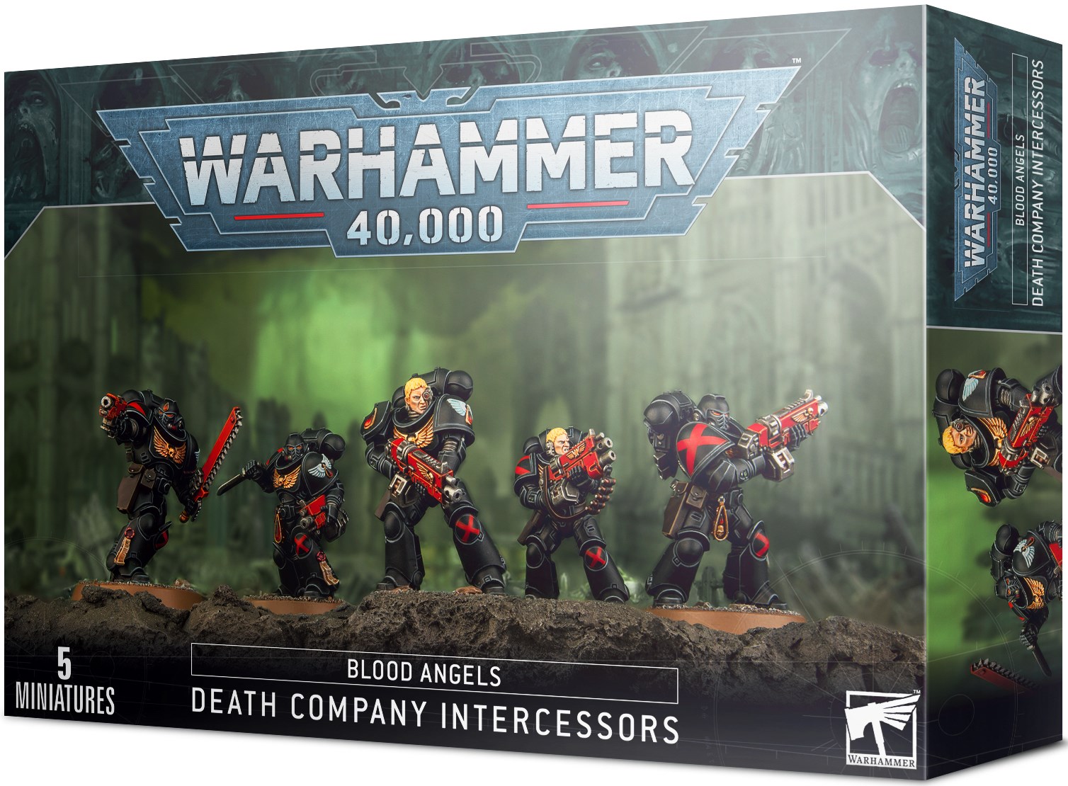 Warhammer: 40K - Blood Angels: Death Company Intercessors - Warhammer ...