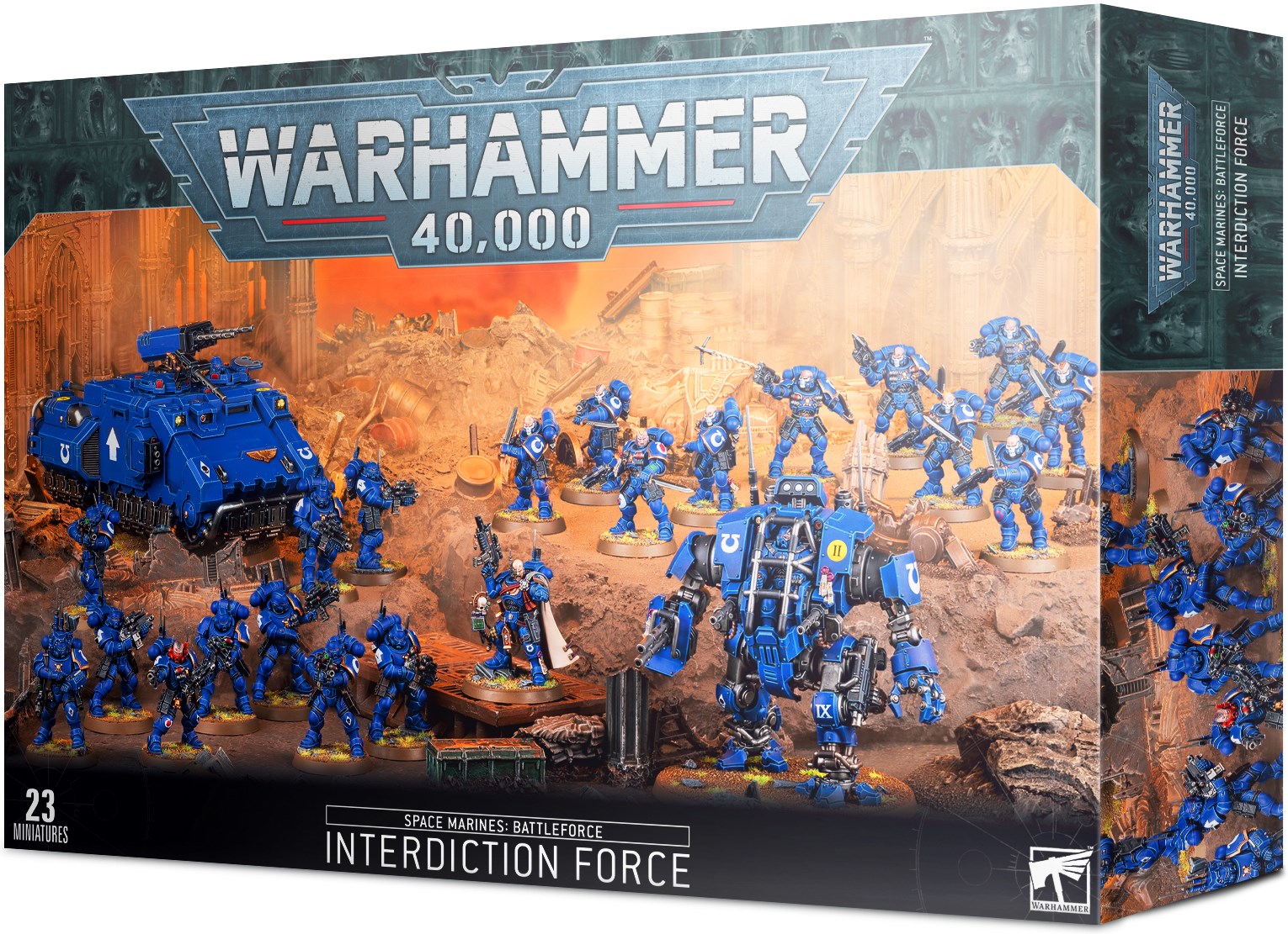 Warhammer: 40K - Space Marines: Battleforce - Interdiction Force ...