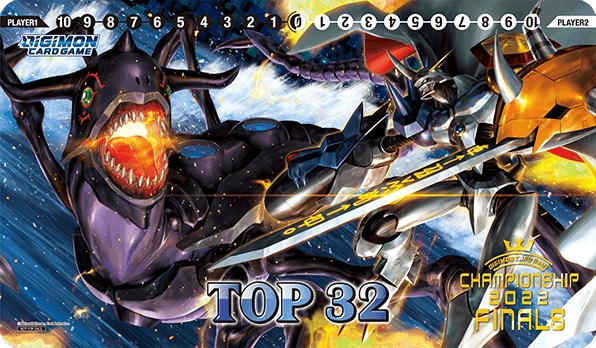 Digimon Card Game: 2022 Final Championships Top 32 Playmat - Bandai ...