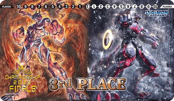 Digimon Card Game: 2022 Final Championships 3rd Place Playmat - Bandai ...