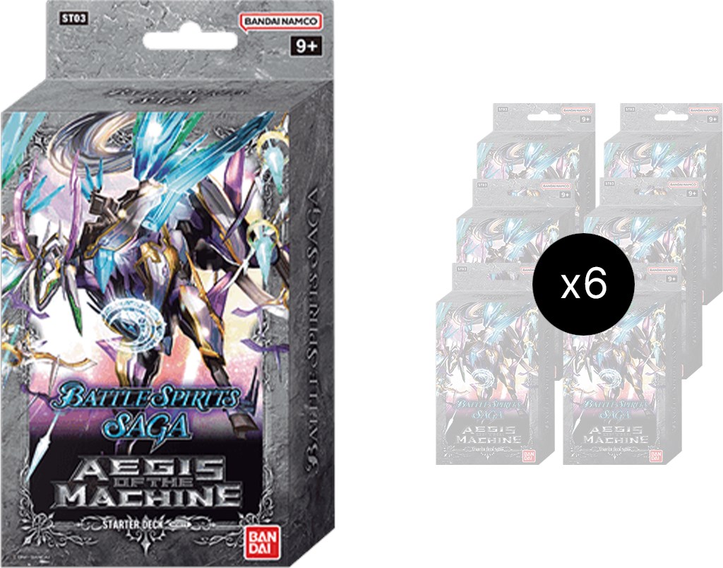 Starter Deck 3: Aegis of the Machine Display - Starter Deck 03: Aegis of the Machine - Battle ...