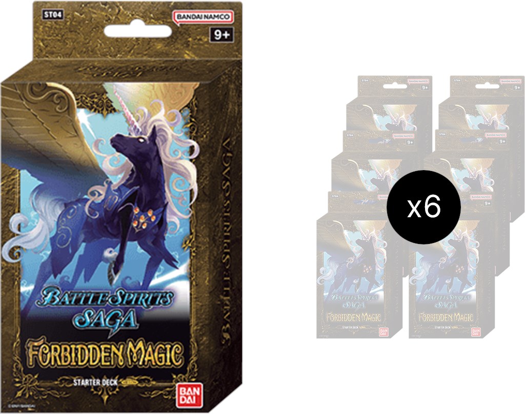 Starter Deck 4: Forbidden Magic Display - Starter Deck 04: Forbidden ...