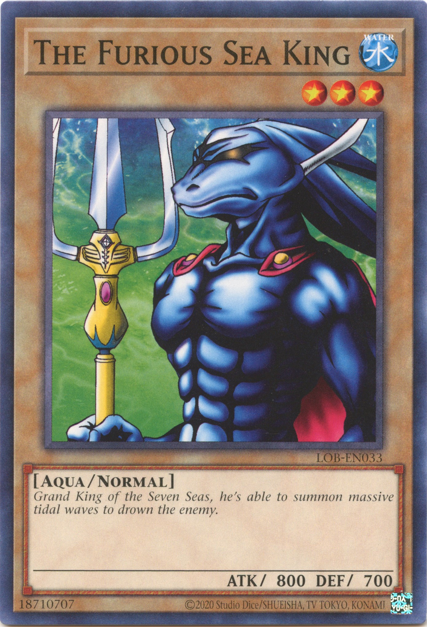 The Furious Sea King - Legend of Blue Eyes White Dragon (25th ...