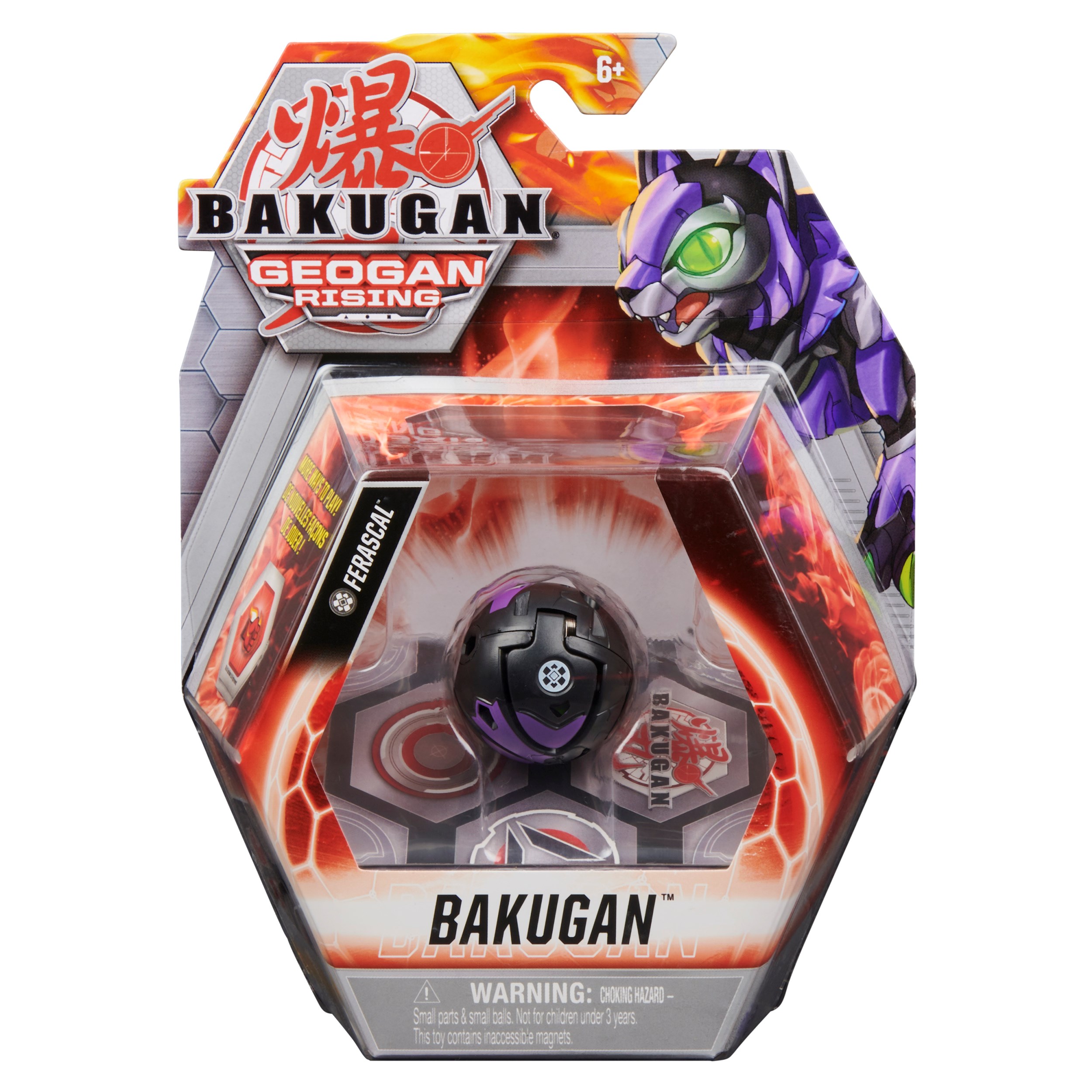 Core Bakugan Single Pack - Darkus Ferascal - Geogan Rising - Bakugan TCG