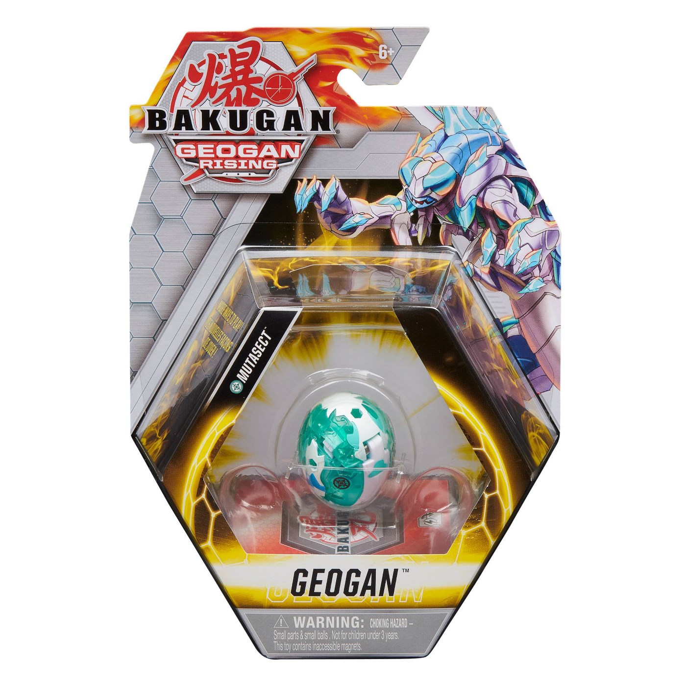 Bakugan Geogan Single Pack - Haos Mutasect - Geogan Rising - Bakugan TCG