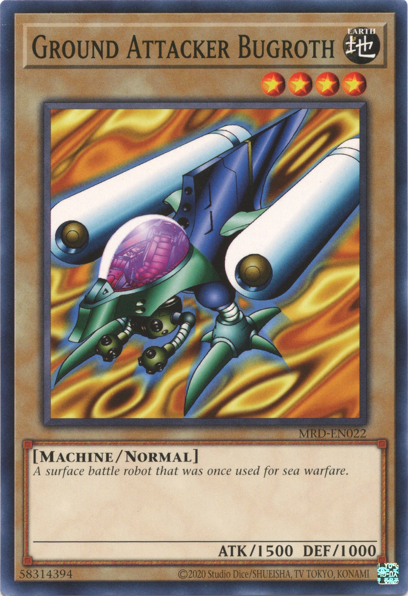 Ground Attacker Bugroth - Metal Raiders (25th Anniversary Edition) - YuGiOh