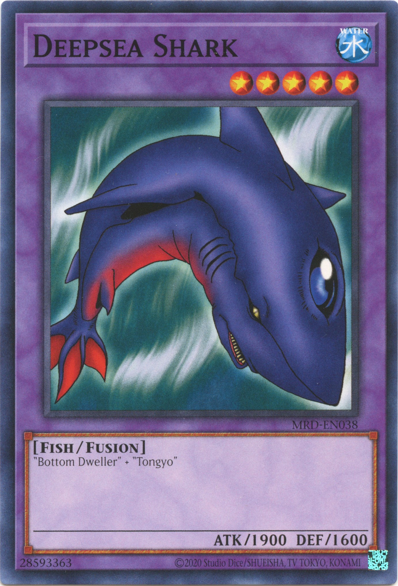 Deepsea Shark - Metal Raiders (25th Anniversary Edition) - YuGiOh