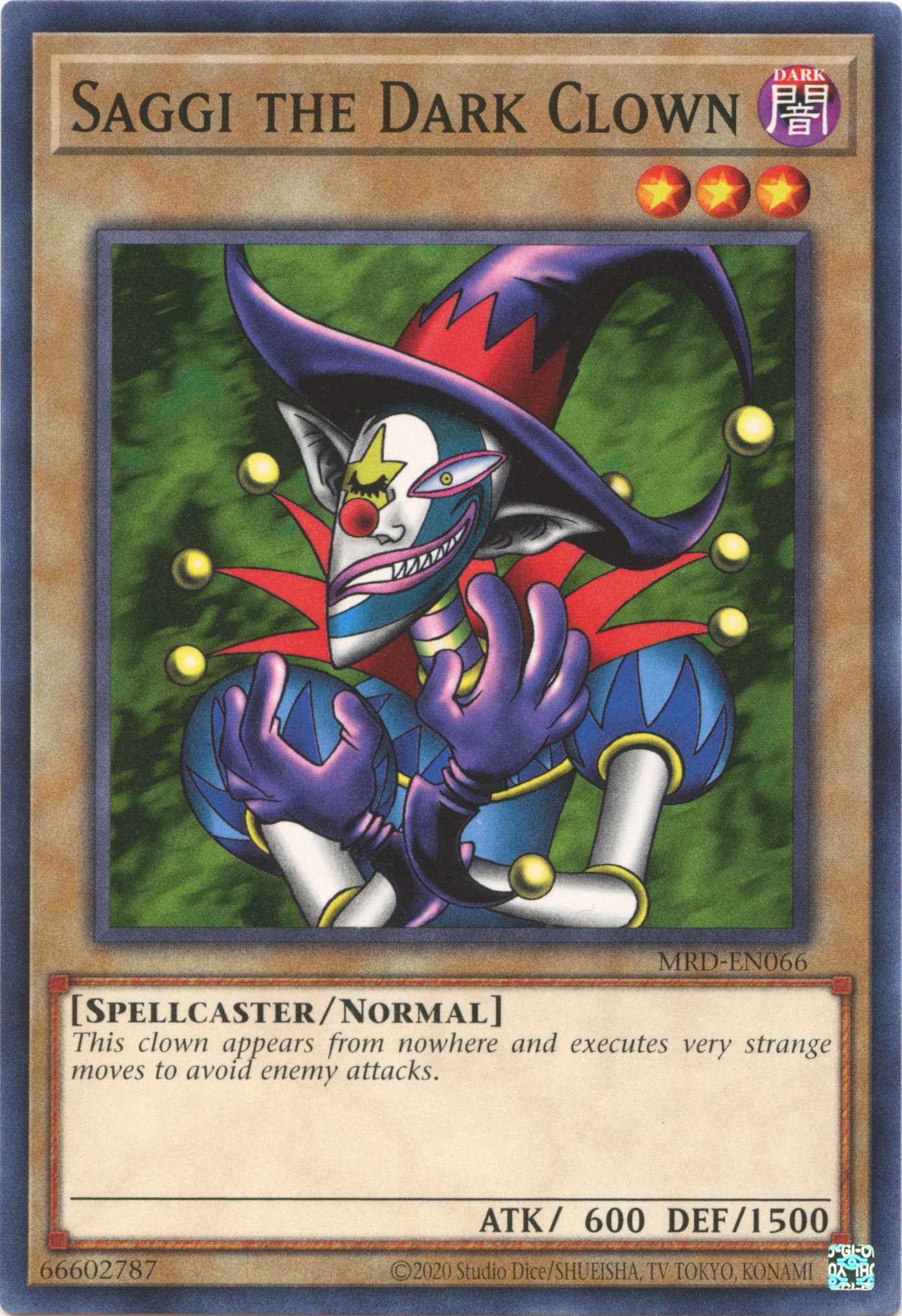 Saggi the Dark Clown - Metal Raiders (25th Anniversary Edition) - YuGiOh