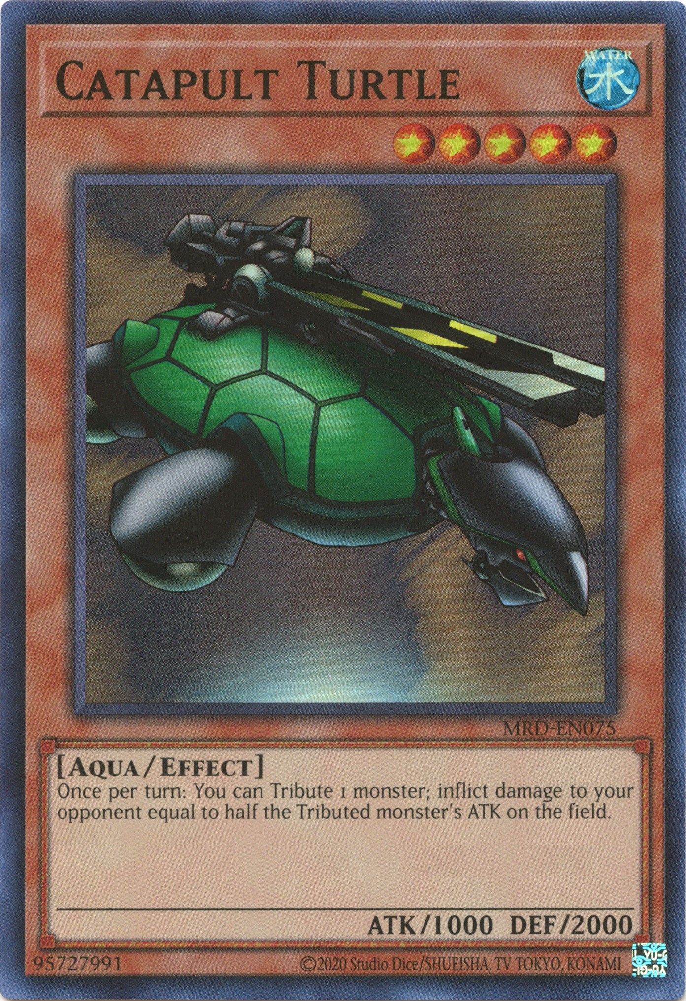Catapult Turtle - Metal Raiders (25th Anniversary Edition) - YuGiOh
