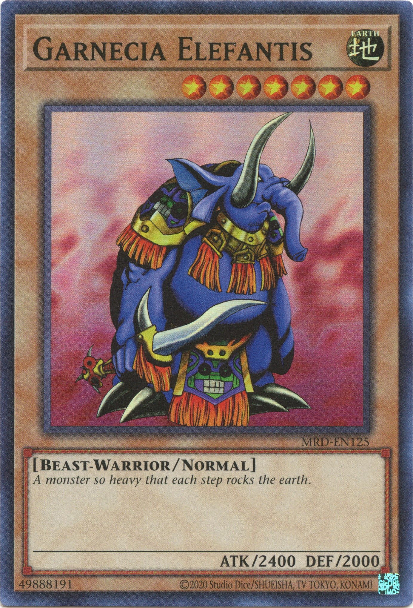 Garnecia Elefantis - Metal Raiders (25th Anniversary Edition) - YuGiOh