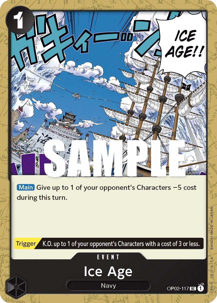 Ice Age - Paramount War - One Piece Card Game