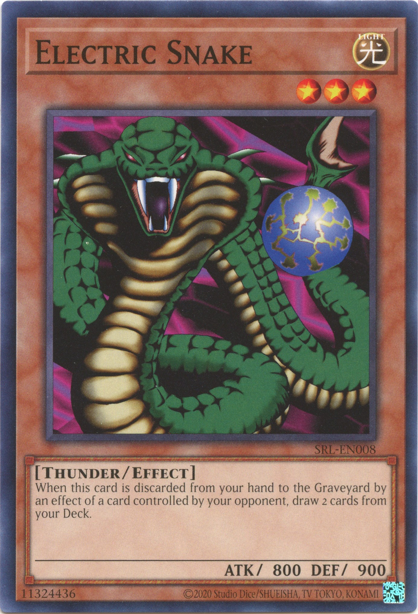 Electric Snake - Spell Ruler (25th Anniversary Edition) - YuGiOh