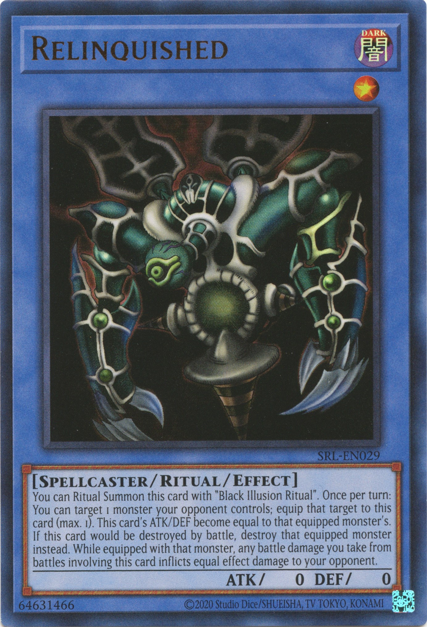 Relinquished - Spell Ruler (25th Anniversary Edition) - YuGiOh