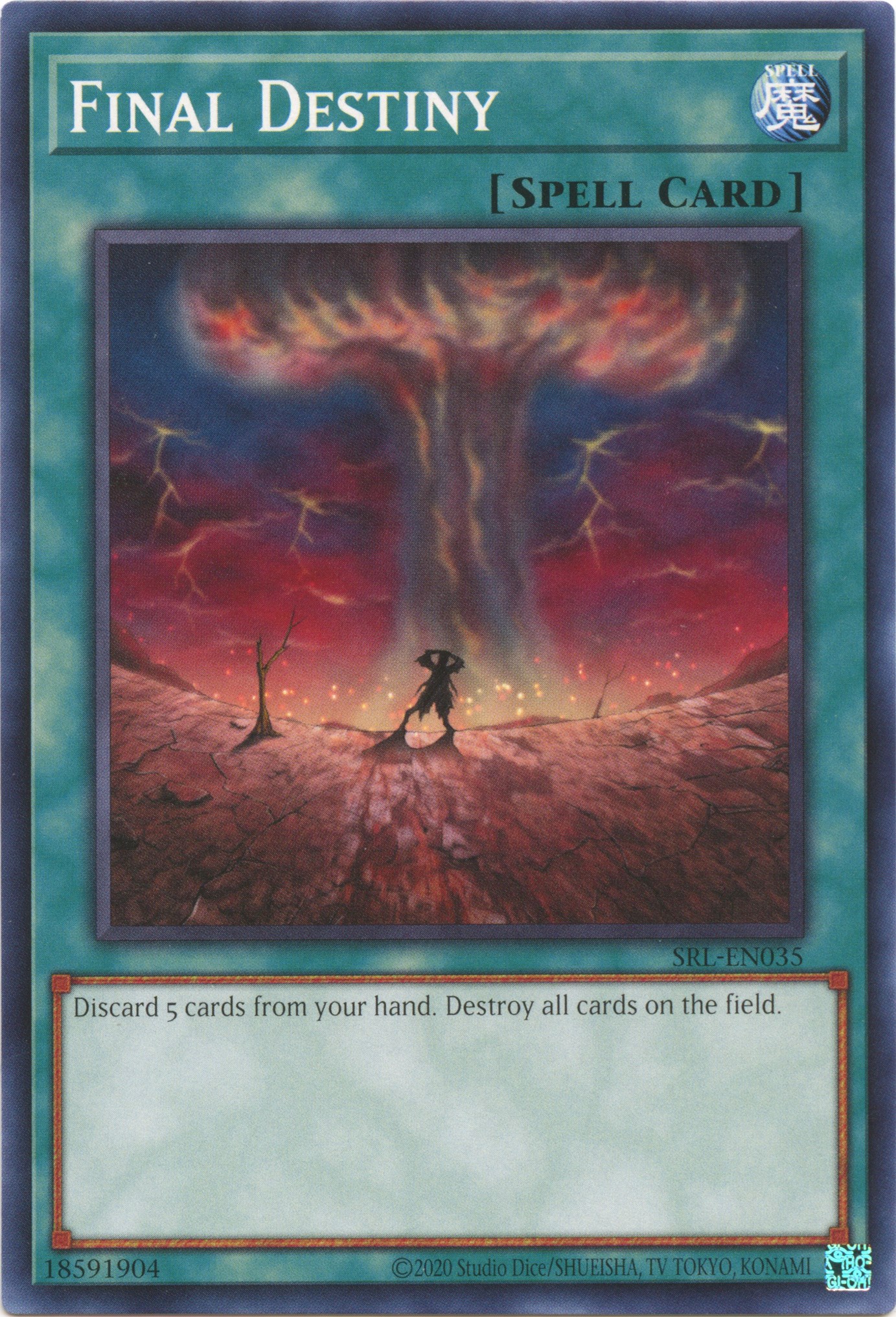 Final Destiny - Spell Ruler (25th Anniversary Edition) - YuGiOh