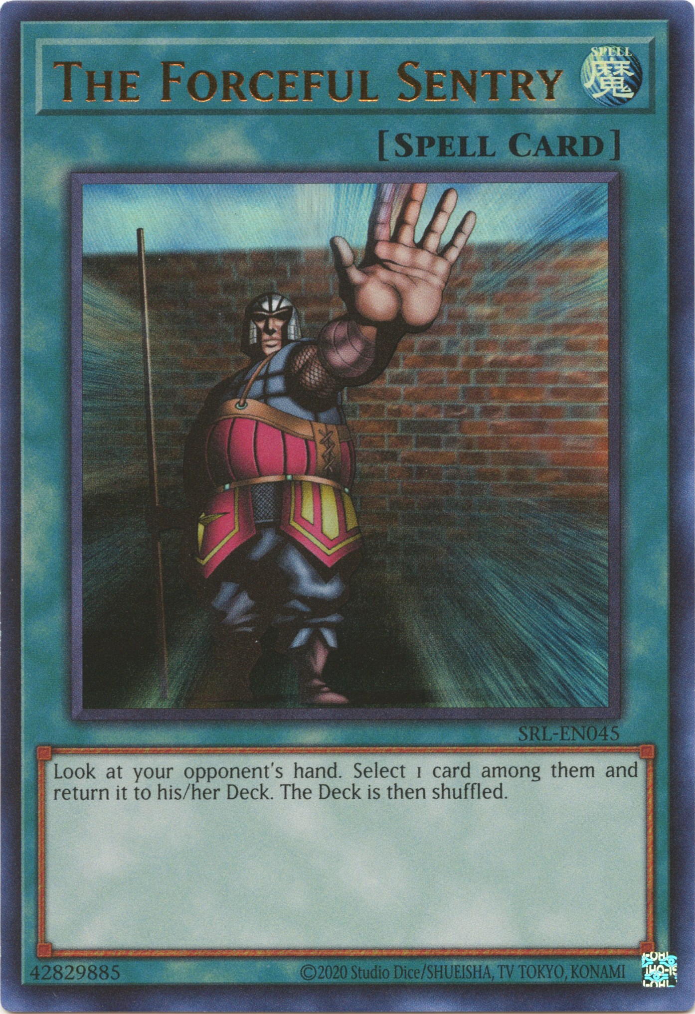 The Forceful Sentry - Spell Ruler (25th Anniversary Edition) - YuGiOh
