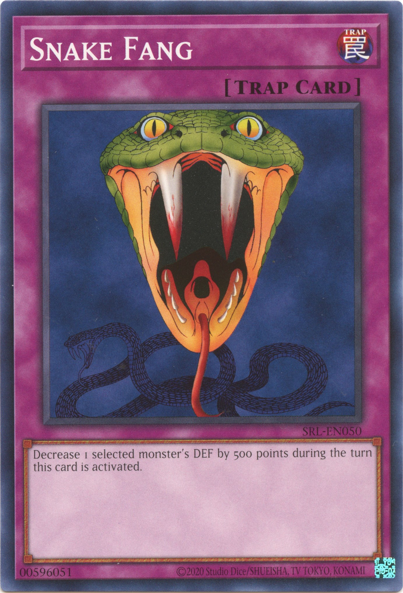 Snake Fang - Spell Ruler (25th Anniversary Edition) - YuGiOh