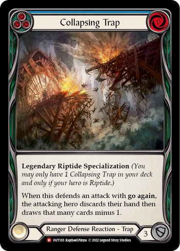 Collapsing Trap - Outsiders - Flesh and Blood TCG