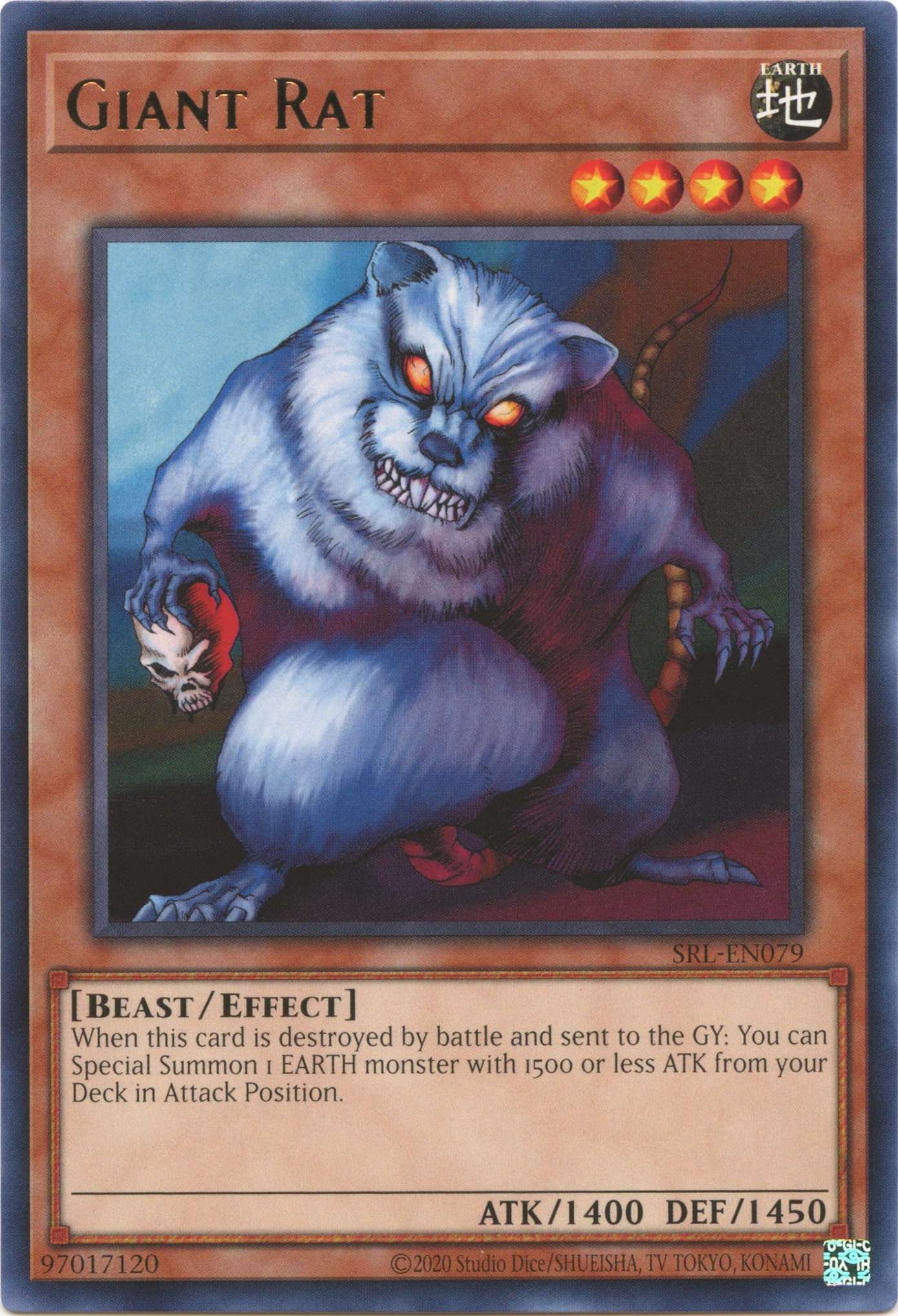 Giant Rat - Spell Ruler (25th Anniversary Edition) - YuGiOh
