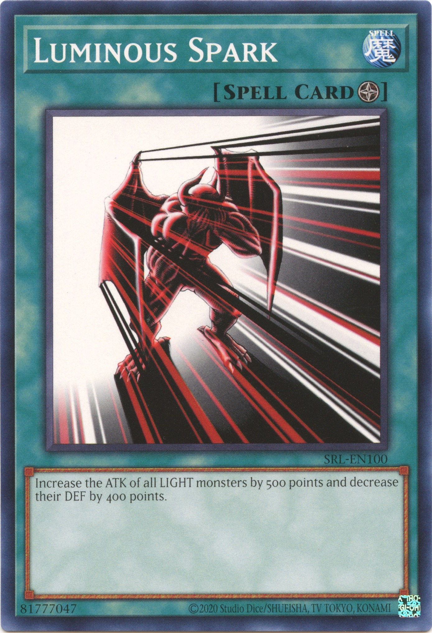 Luminous Spark - Spell Ruler (25th Anniversary Edition) - YuGiOh