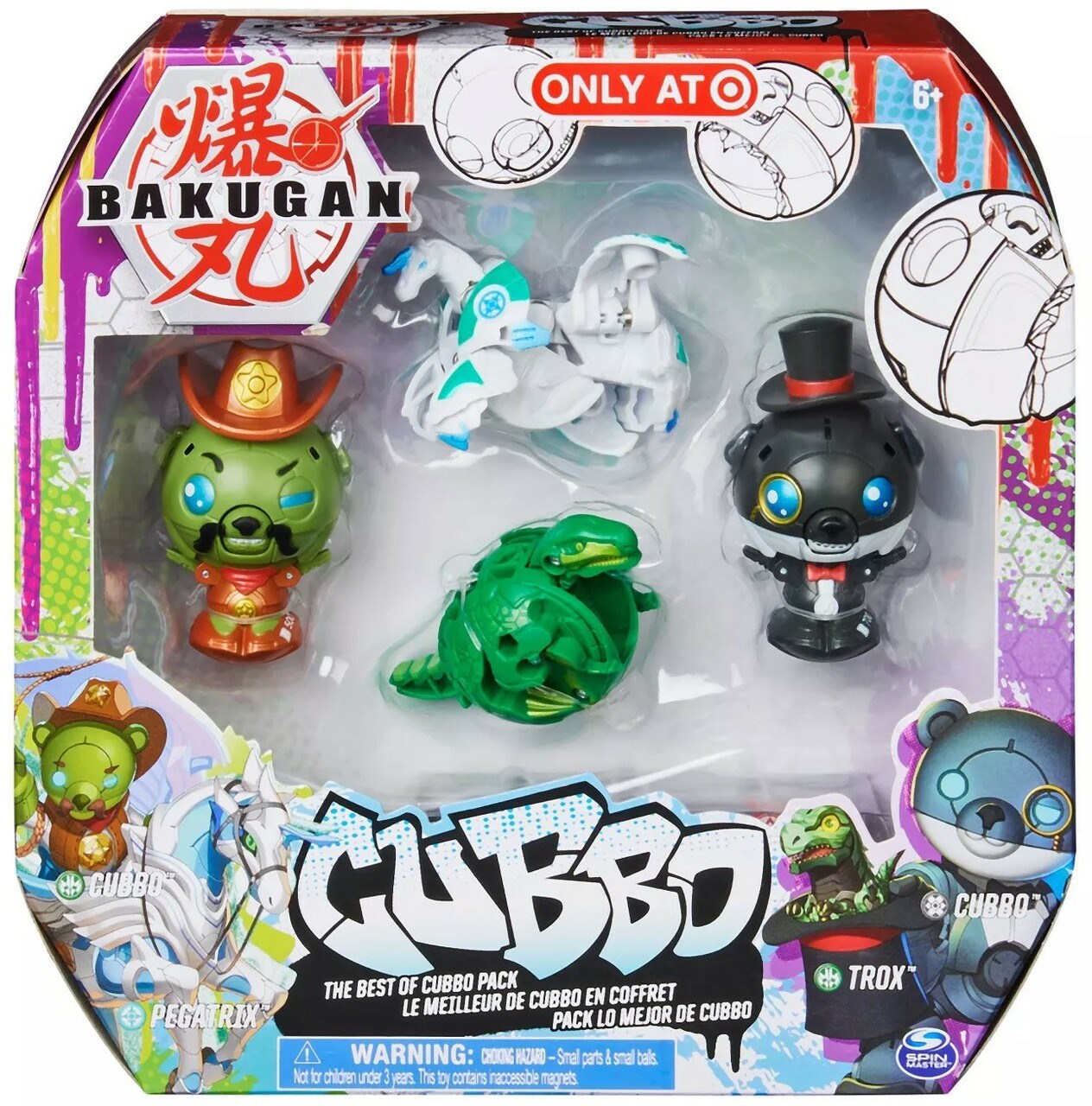 Bakugan The Best of Cubbo Pack - Geogan Rising - Bakugan TCG