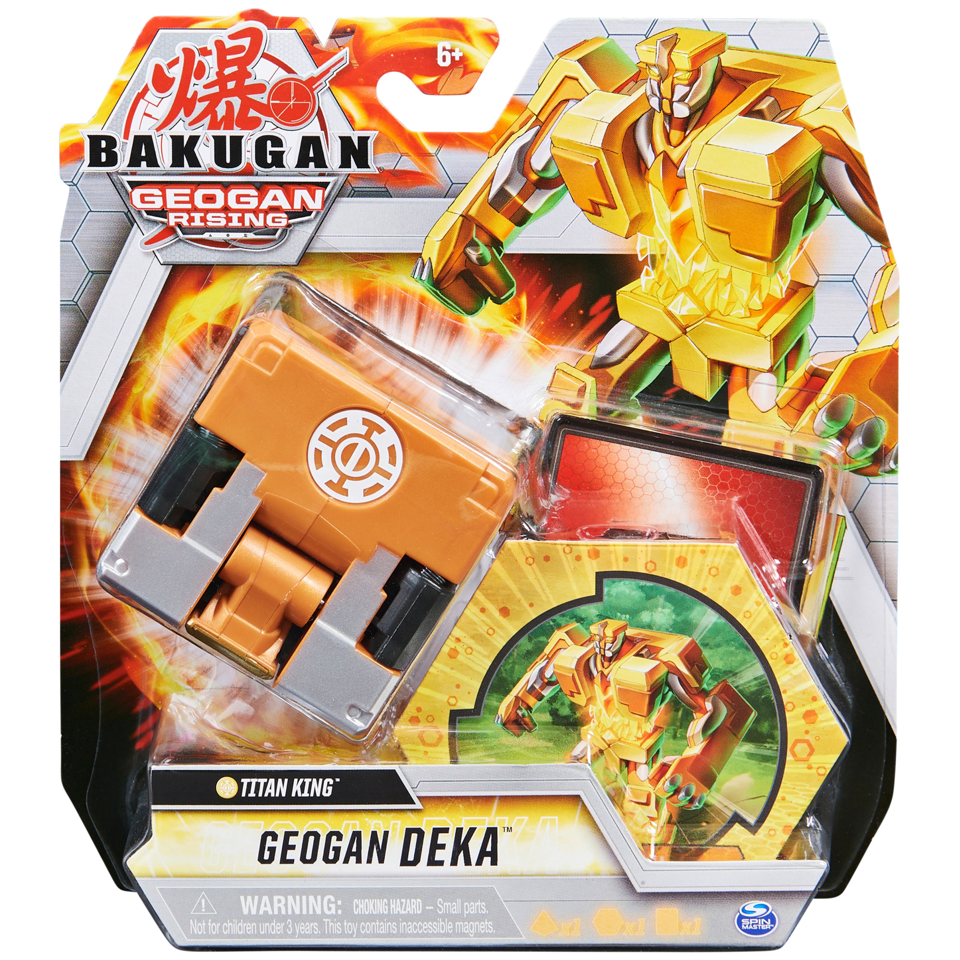 Bakugan Deka Single Pack - Aurelus Deka Titan King - Geogan Rising ...