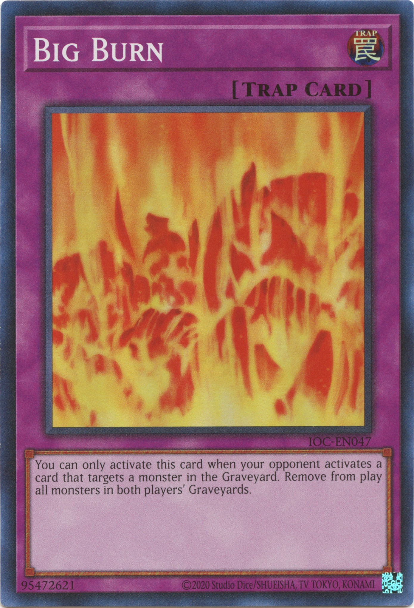 Big Burn - Invasion of Chaos (25th Anniversary Edition) - YuGiOh