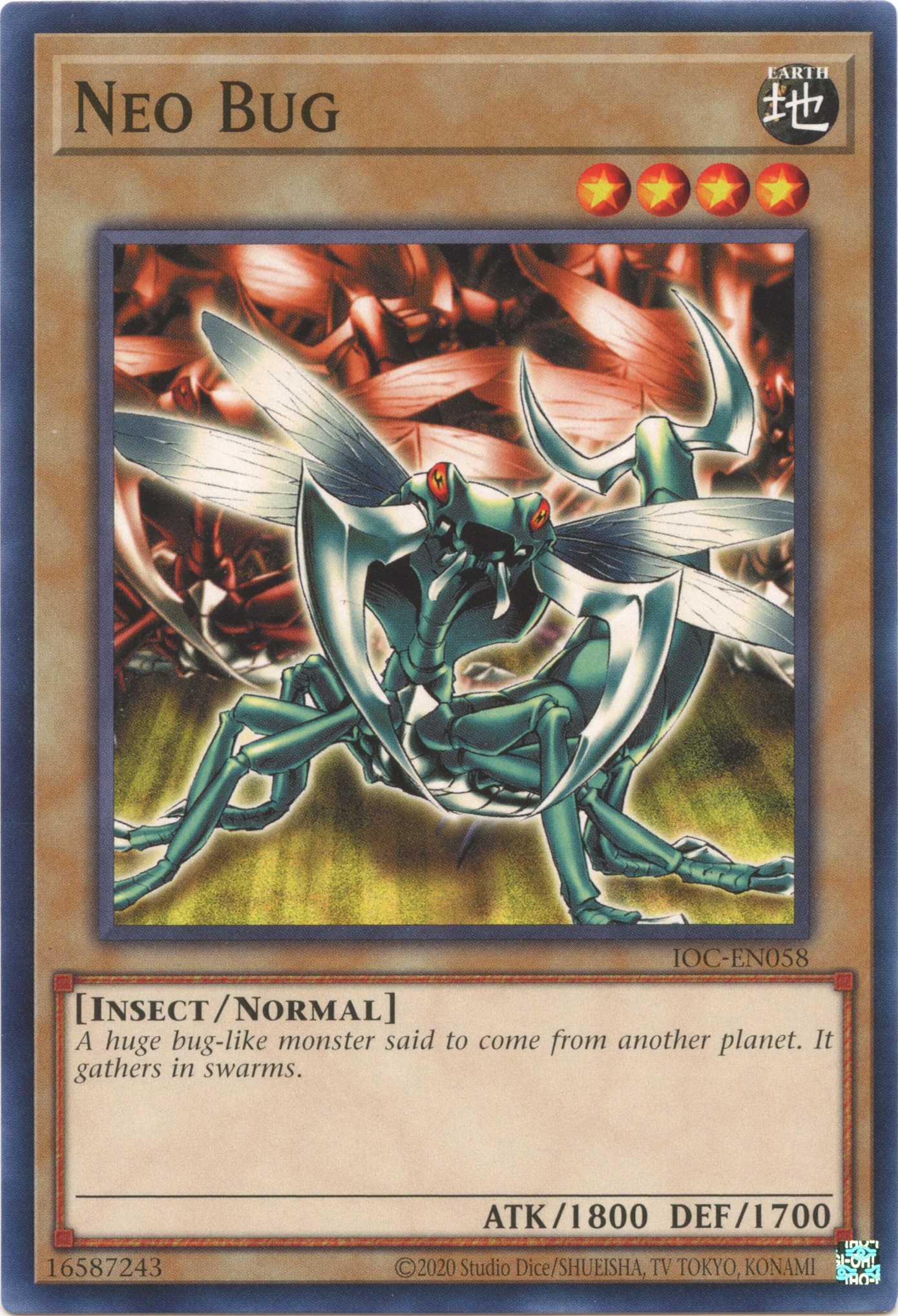 Neo Bug - Invasion of Chaos (25th Anniversary Edition) - YuGiOh