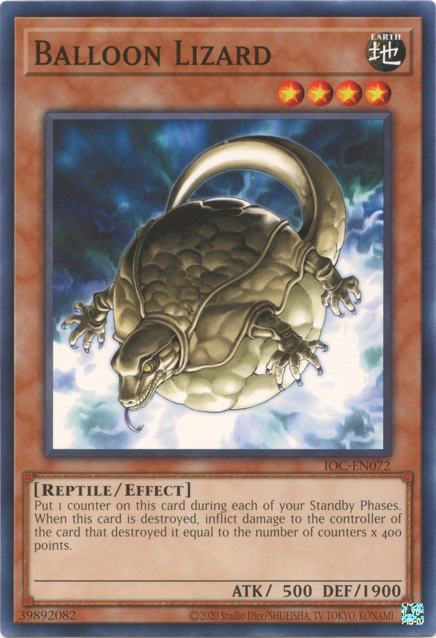 Balloon Lizard - Invasion of Chaos (25th Anniversary Edition) - YuGiOh