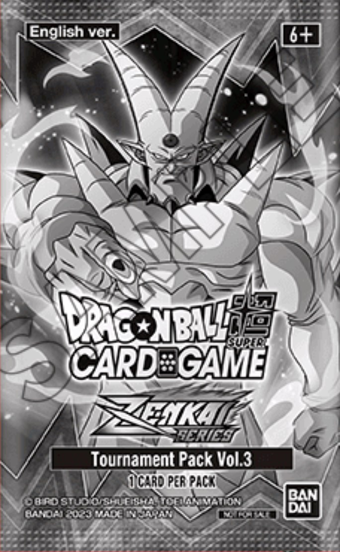 Zenkai Series Tournament Pack Vol.3 - Tournament Promotion Cards - Dragon Ball Super: Masters