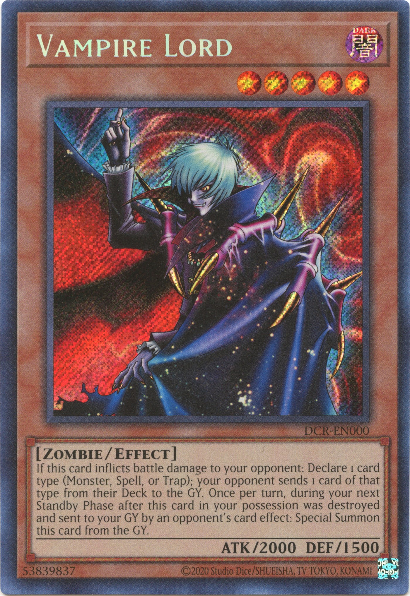 Vampire Lord - Dark Crisis (25th Anniversary Edition) - YuGiOh
