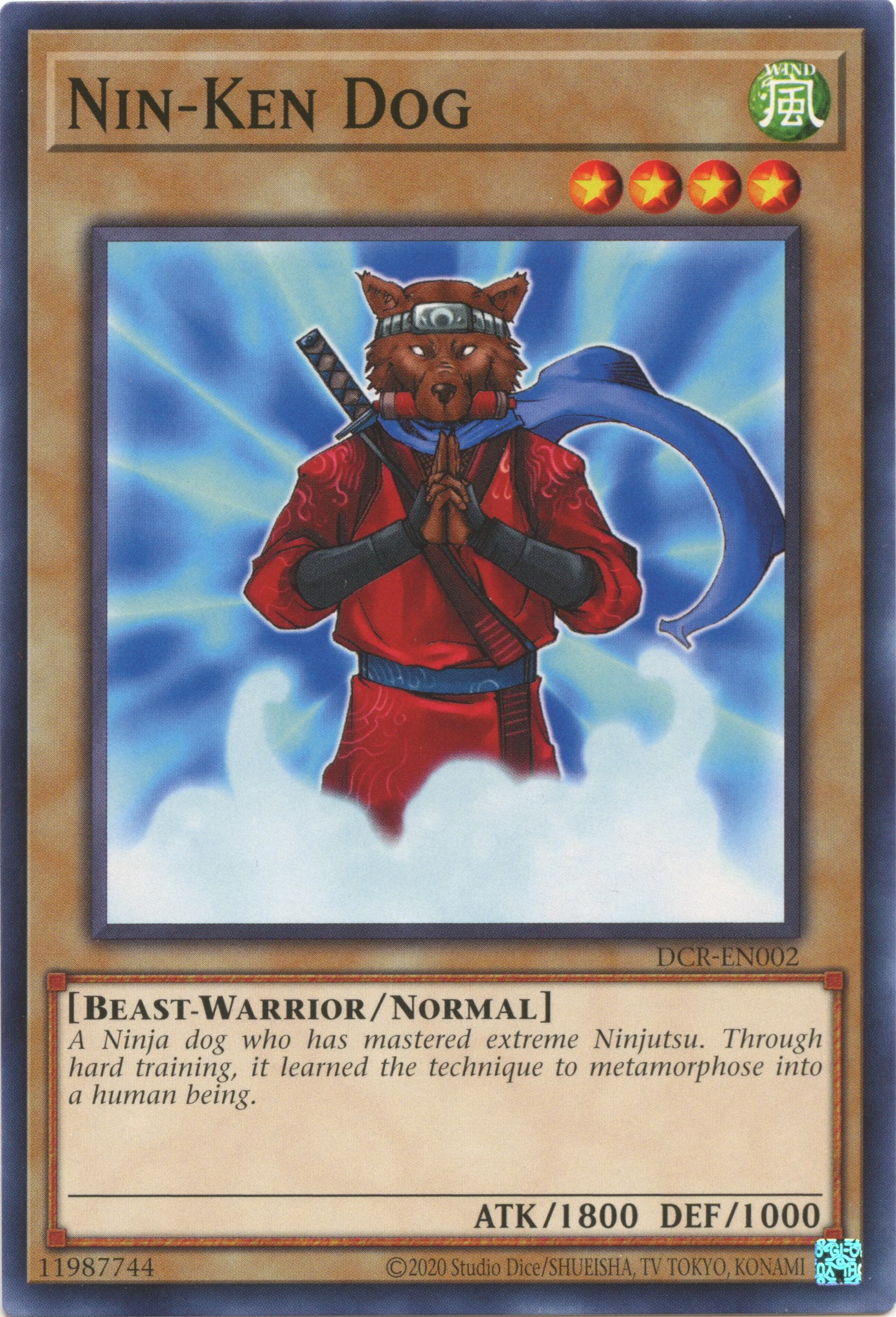 Nin-Ken Dog - Dark Crisis (25th Anniversary Edition) - YuGiOh