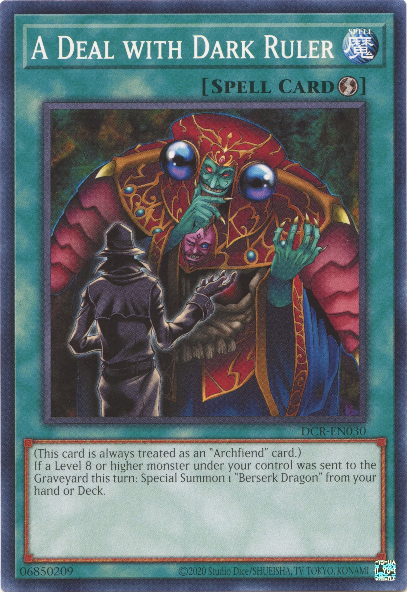 A Deal with Dark Ruler - Dark Crisis (25th Anniversary Edition) - YuGiOh