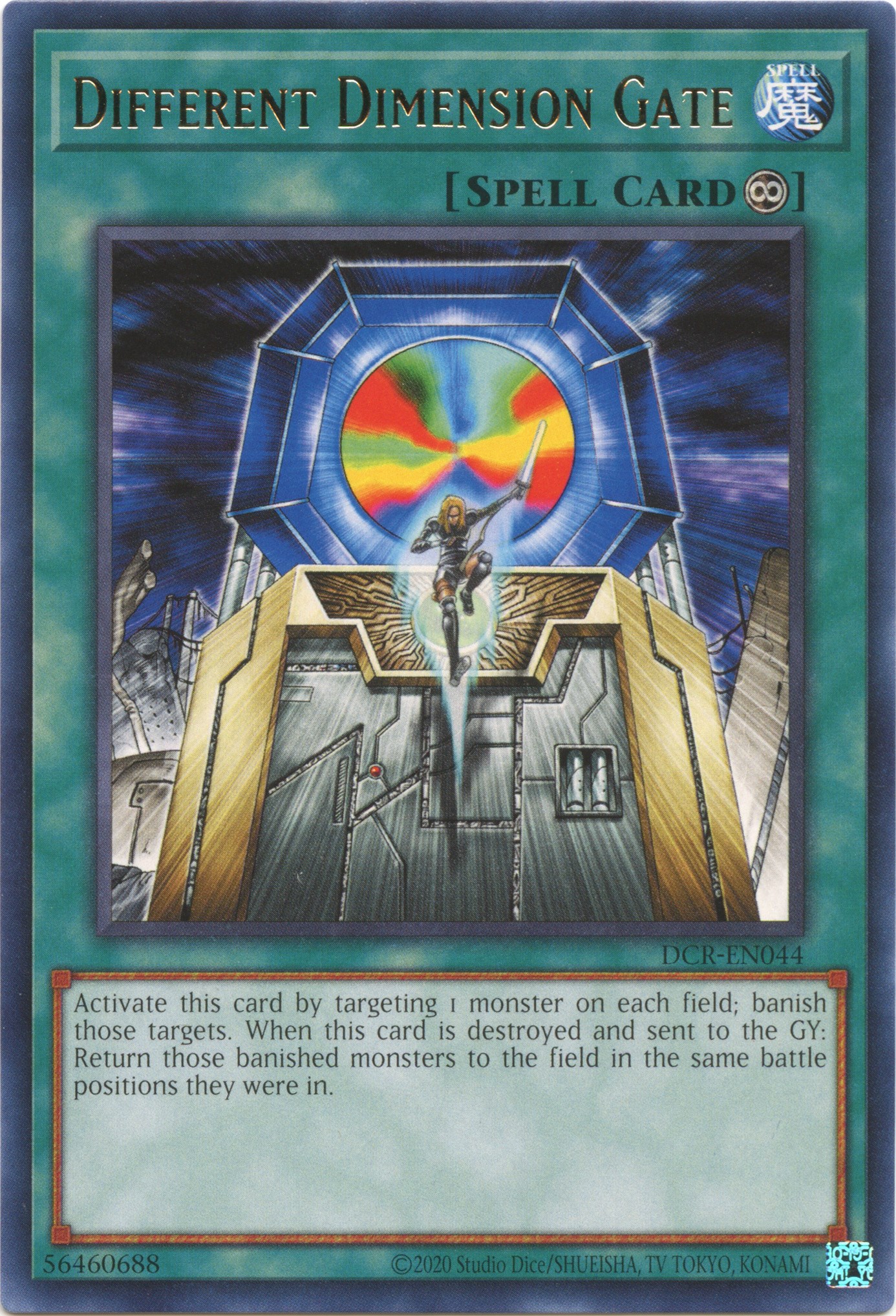 Different Dimension Gate - Dark Crisis (25th Anniversary Edition) - YuGiOh