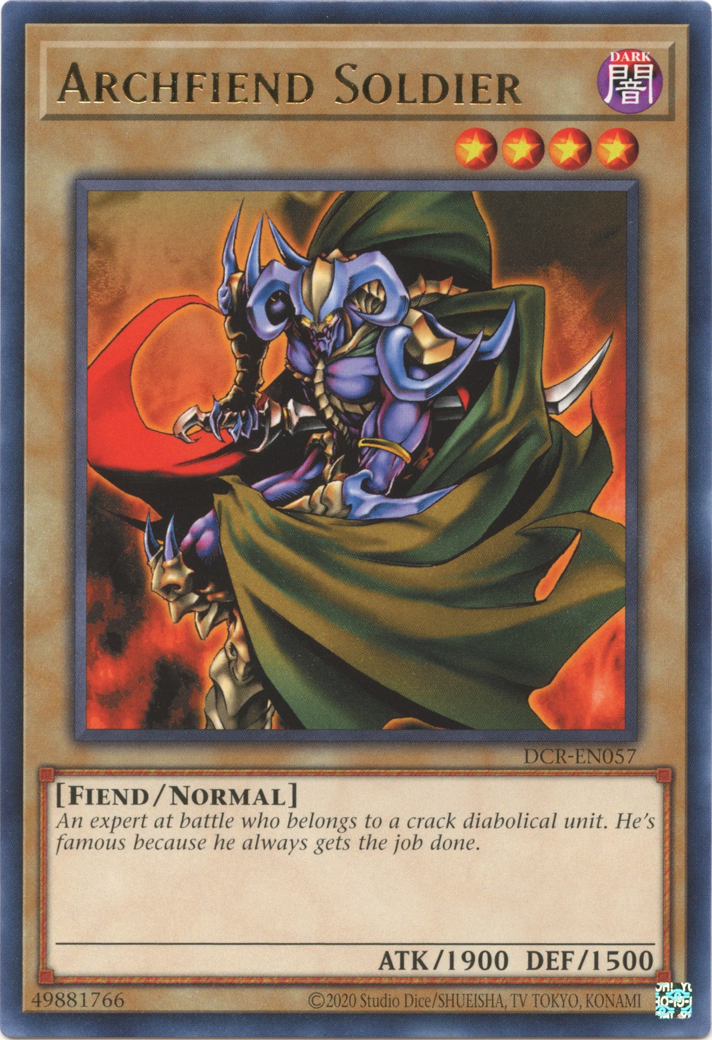 Archfiend Soldier - Dark Crisis (25th Anniversary Edition) - YuGiOh