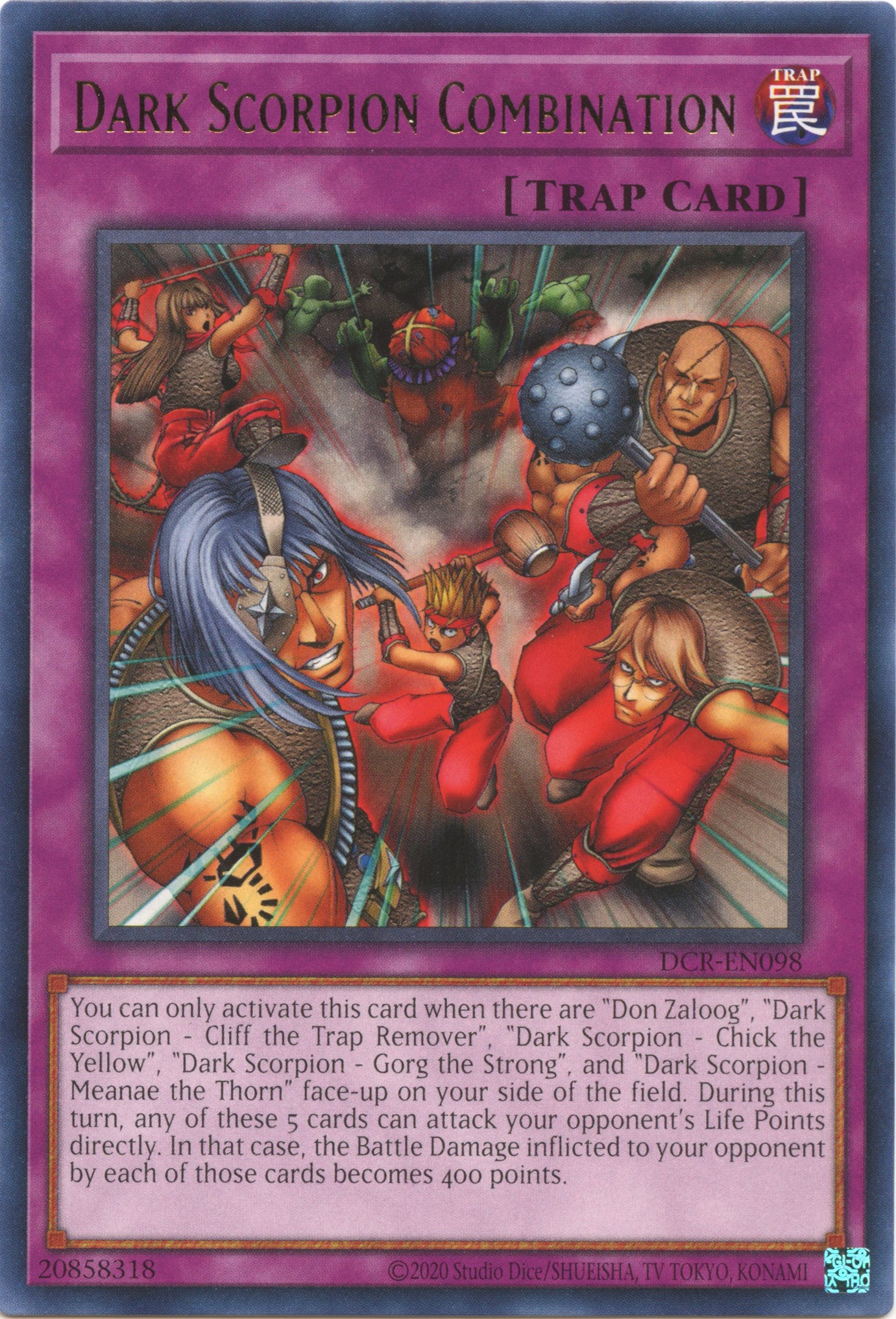 Dark Scorpion Combination - Dark Crisis (25th Anniversary Edition) - YuGiOh