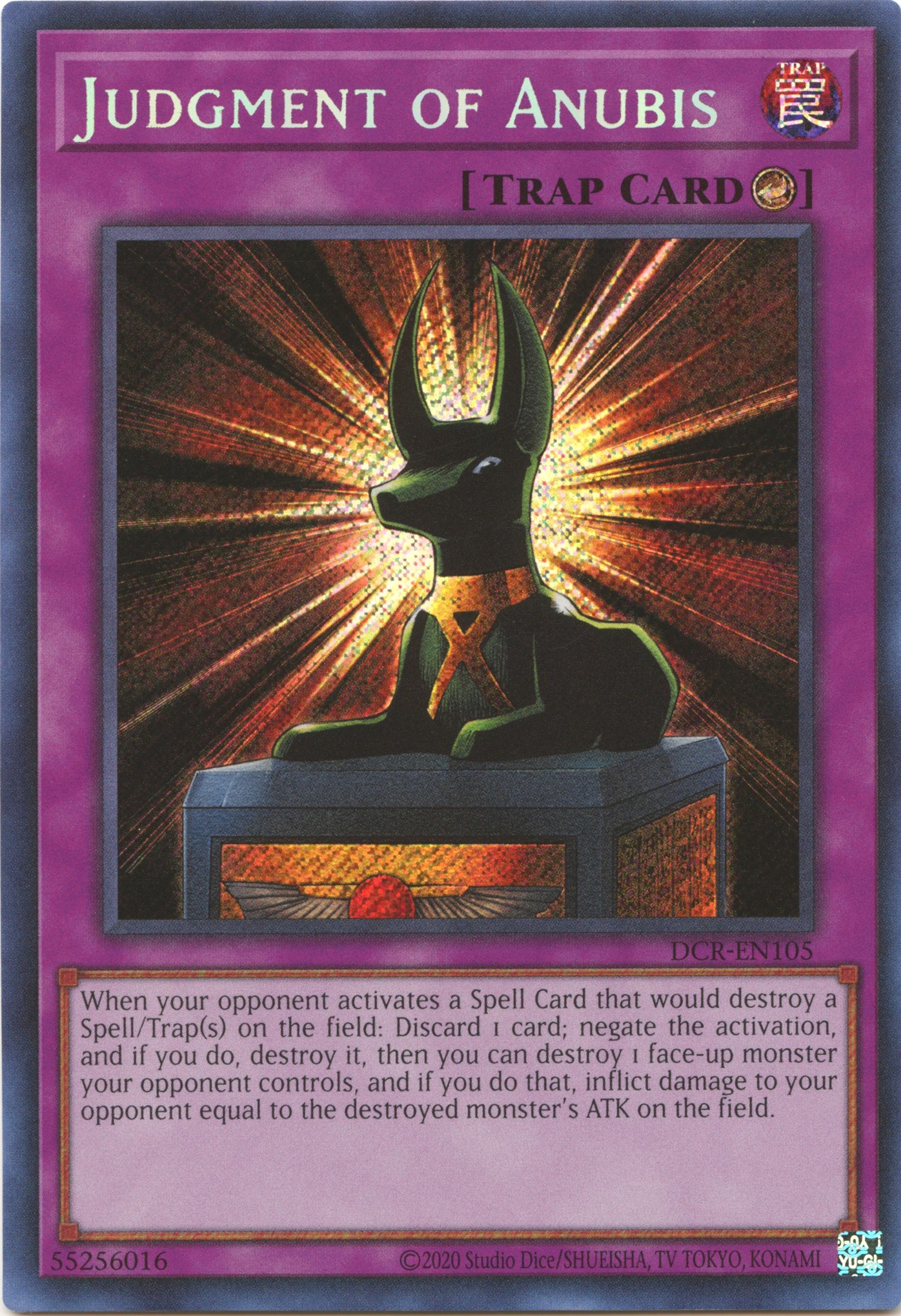 Judgment of Anubis - Dark Crisis (25th Anniversary Edition) - YuGiOh