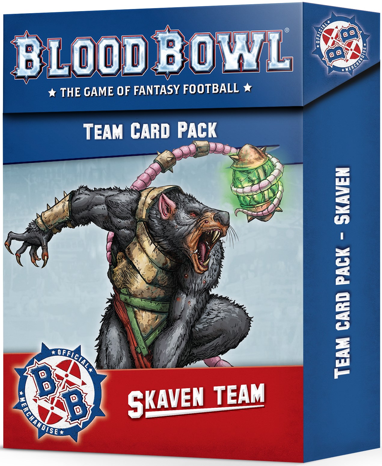 Blood Bowl: Skaven Team Card Pack (200-41) - Warhammer Game Accessories ...