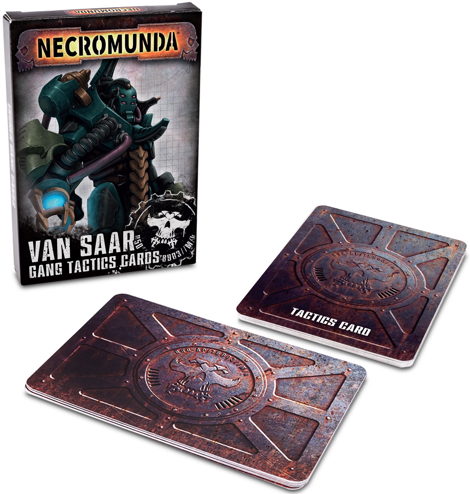 Necromunda: Van Saar Gang Tactics Cards - Warhammer Game Accessories ...