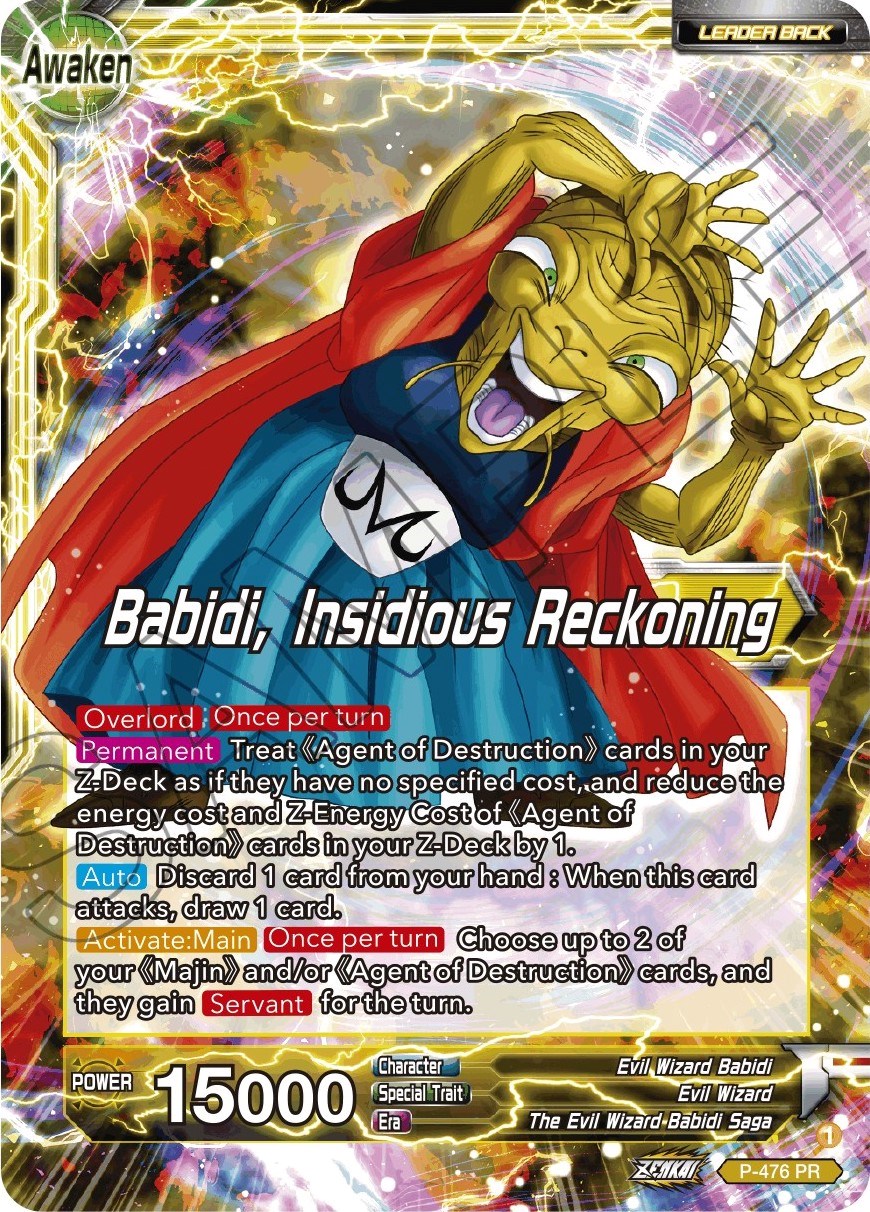 Babidi // Babidi, Insidious Reckoning (Silver Foil) - Tournament ...