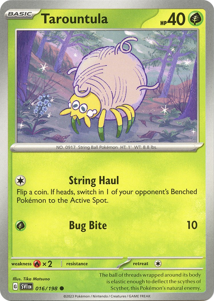 Tarountula - 016/198 - SV01: Scarlet & Violet Base Set - Pokemon