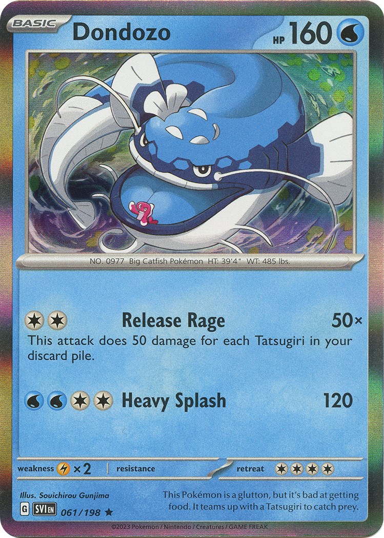 Dondozo - 061/198 - SV01: Scarlet & Violet Base Set - Pokemon