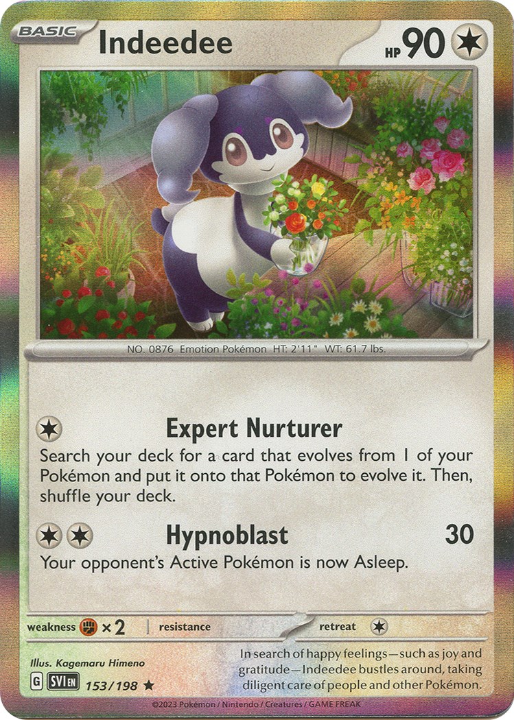 Indeedee - SV01: Scarlet & Violet Base Set - Pokemon