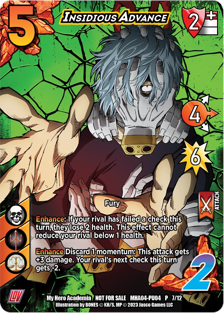 Insidious Advance (Plus Ultra Pack 4) - UniVersus: My Hero Academia ...