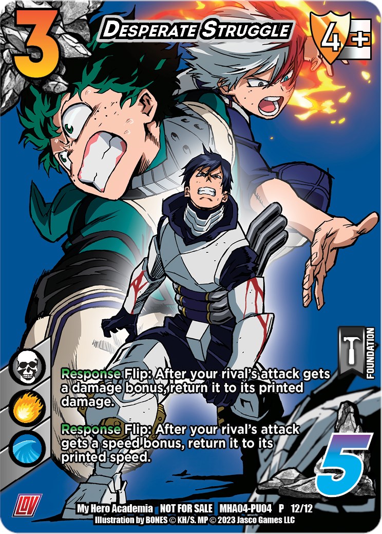 Desperate Struggle (Plus Ultra Pack 4) - UniVersus: My Hero Academia ...