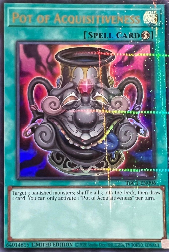 Pot of Acquisitiveness - The Pot Collection - YuGiOh