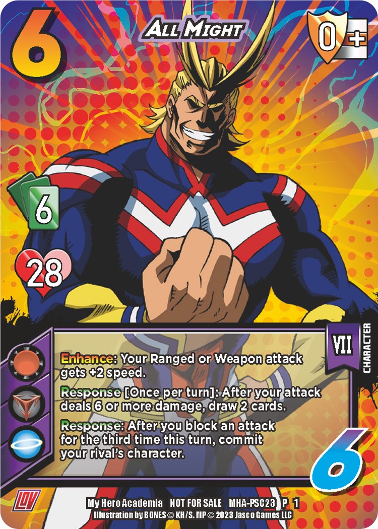All Might (Provisional Store Championship 2023) - UniVersus: My Hero ...