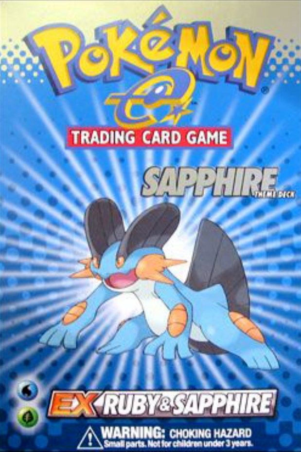 EX Ruby & Sapphire Theme Deck - "Sapphire" [Swampert] - Team Magma vs Team Aqua - Pokemon