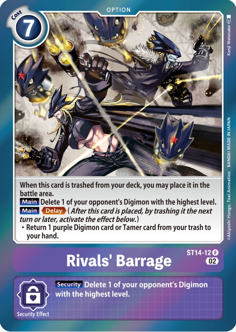 Rivals' Barrage - Starter Deck 14: Beelzemon Advanced Deck Set ...